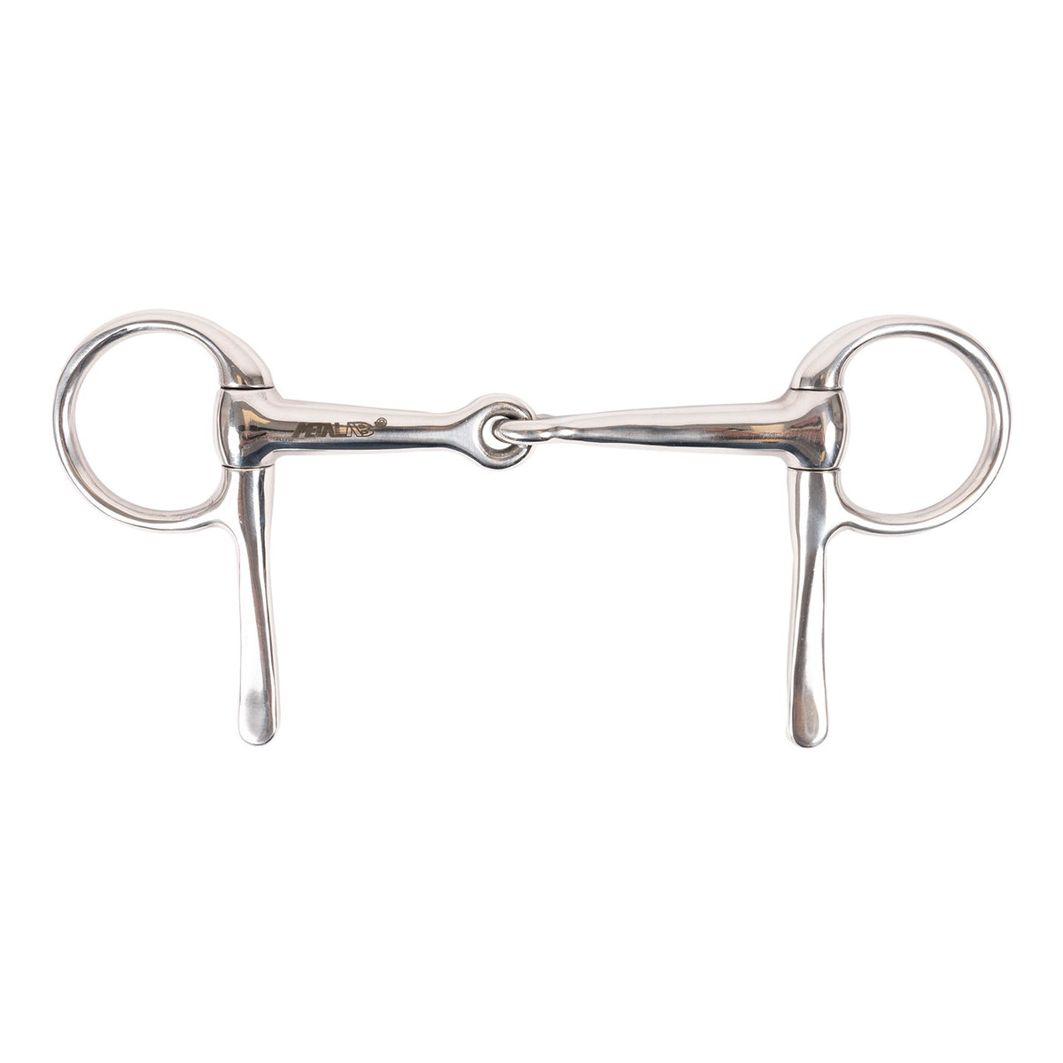 Metalab Stainless Steel Half Cheek Snaffle Bit – Greenhawk Equestrian Sport