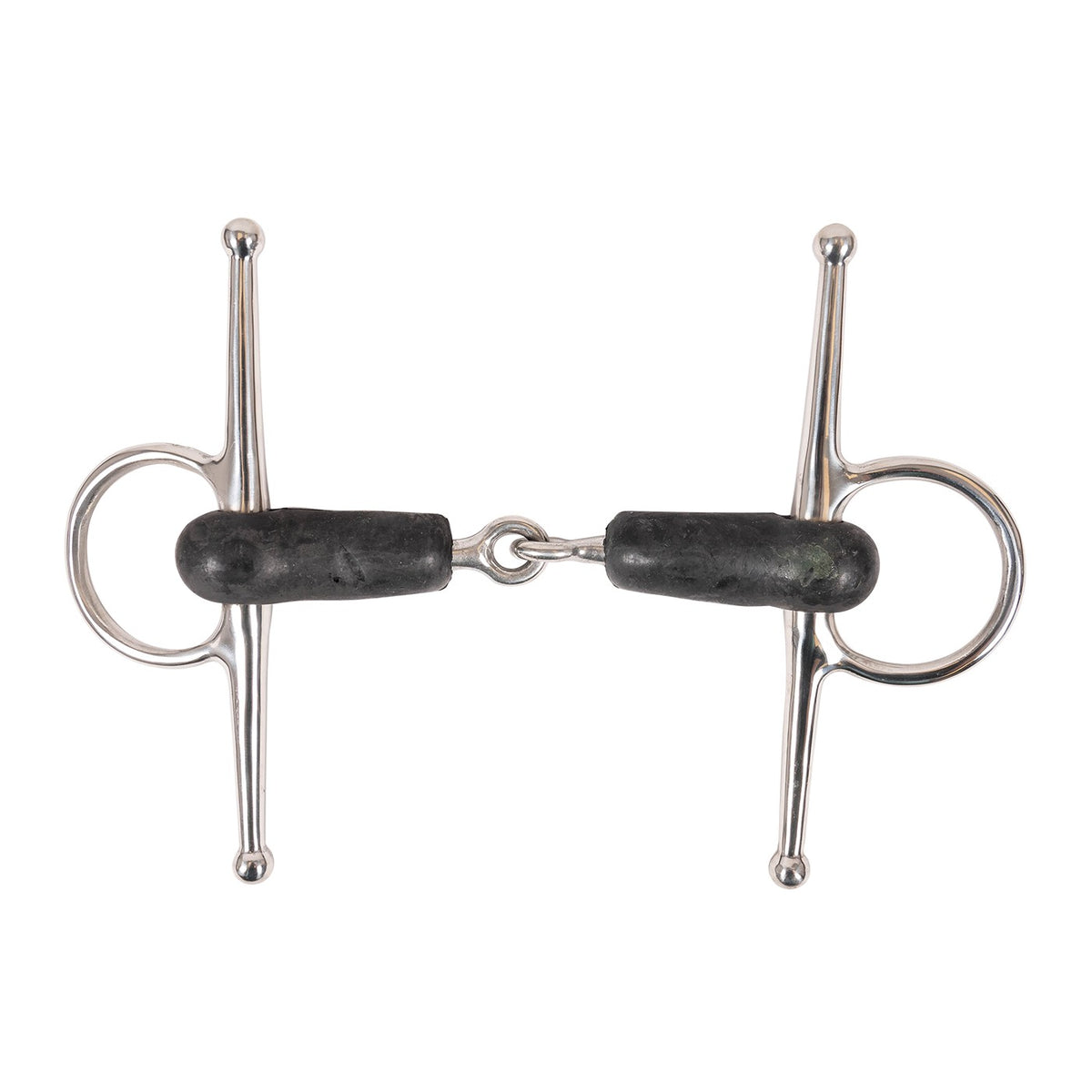 Metalab Full Cheek Rubber Snaffle Bit – Greenhawk Equestrian Sport