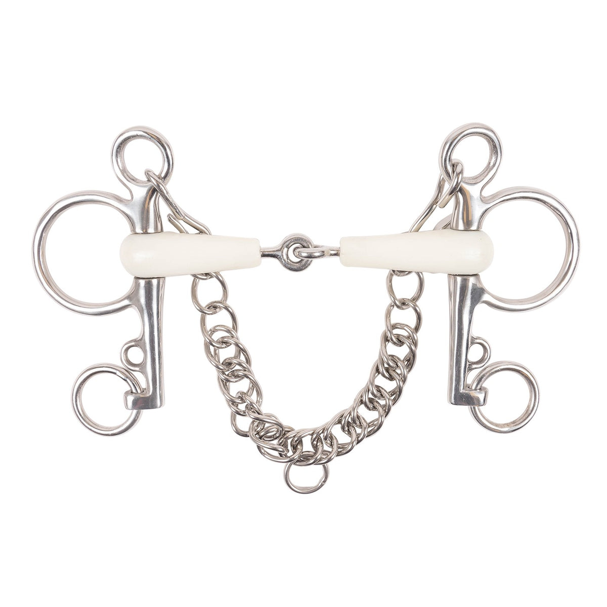 Metalab Snaffle Mouth Flexi Pelham Bit – Greenhawk Equestrian Sport