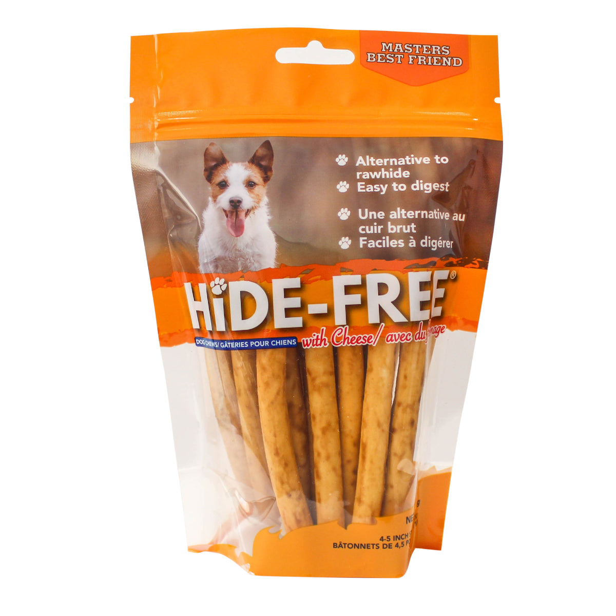 Masters Best Friend Cheese Hide Free Sticks Dog Chews 12 cm - 18 Pack ...