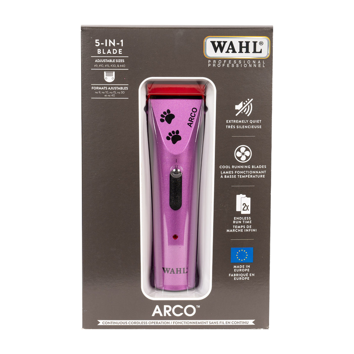 Wahl Arco Paw Print Cordless Clipper – Greenhawk Equestrian Sport