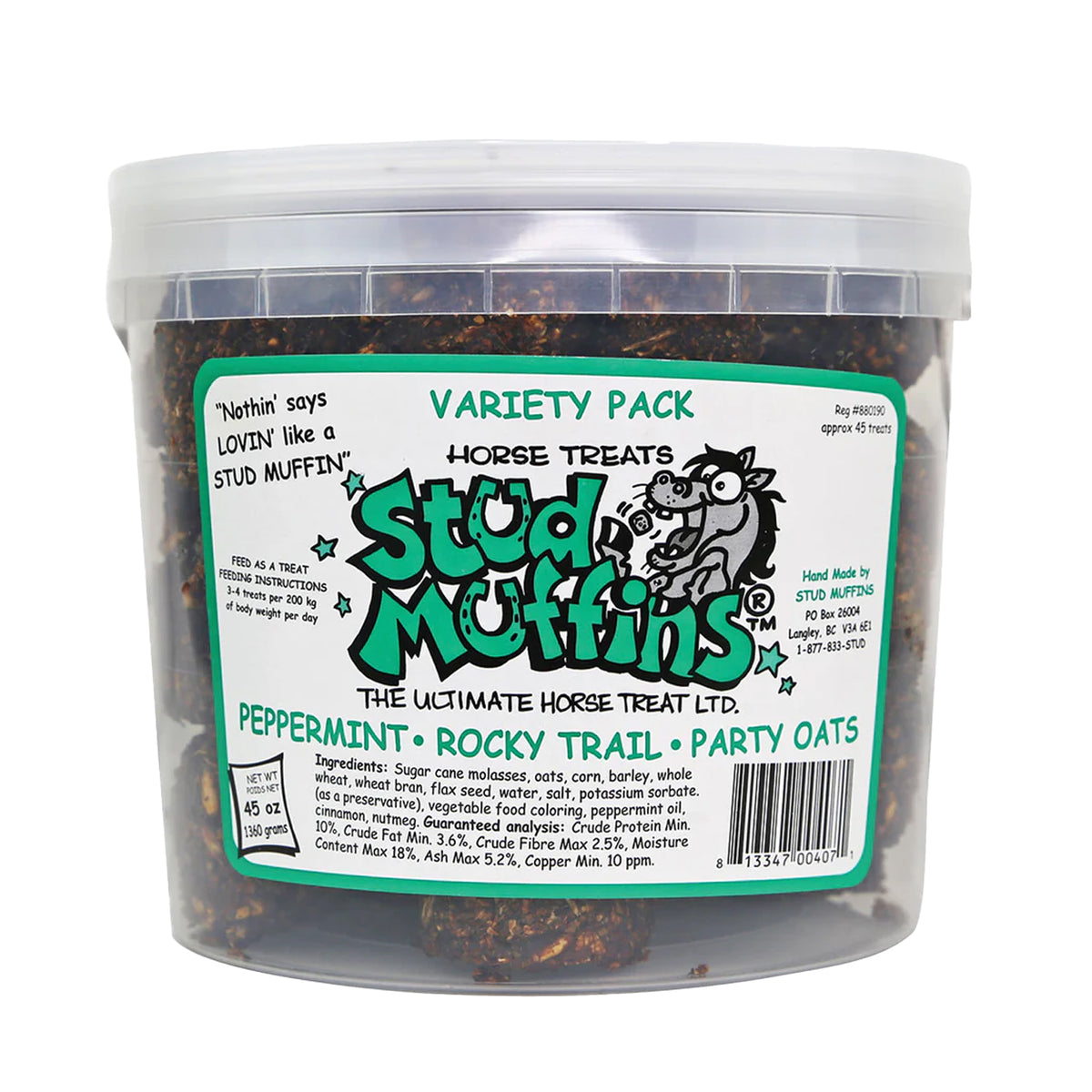 Stud Muffins Variety Pack 1.27 kg – Greenhawk Equestrian Sport