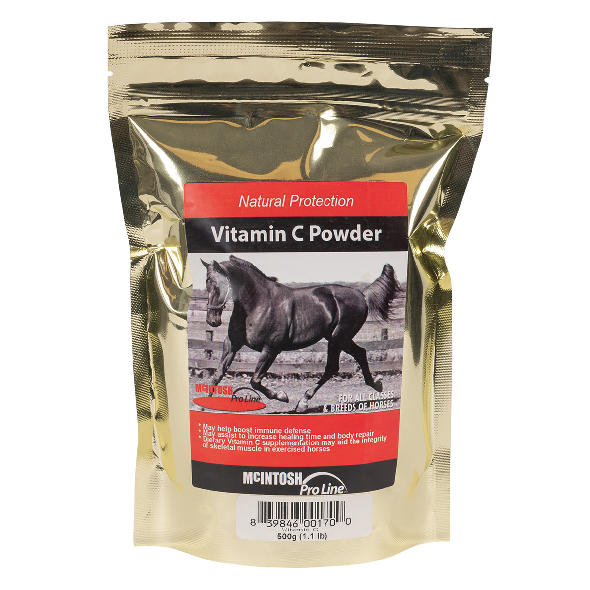 McIntosh Pro Line Vitamin C Powder 500 g – Greenhawk Equestrian Sport