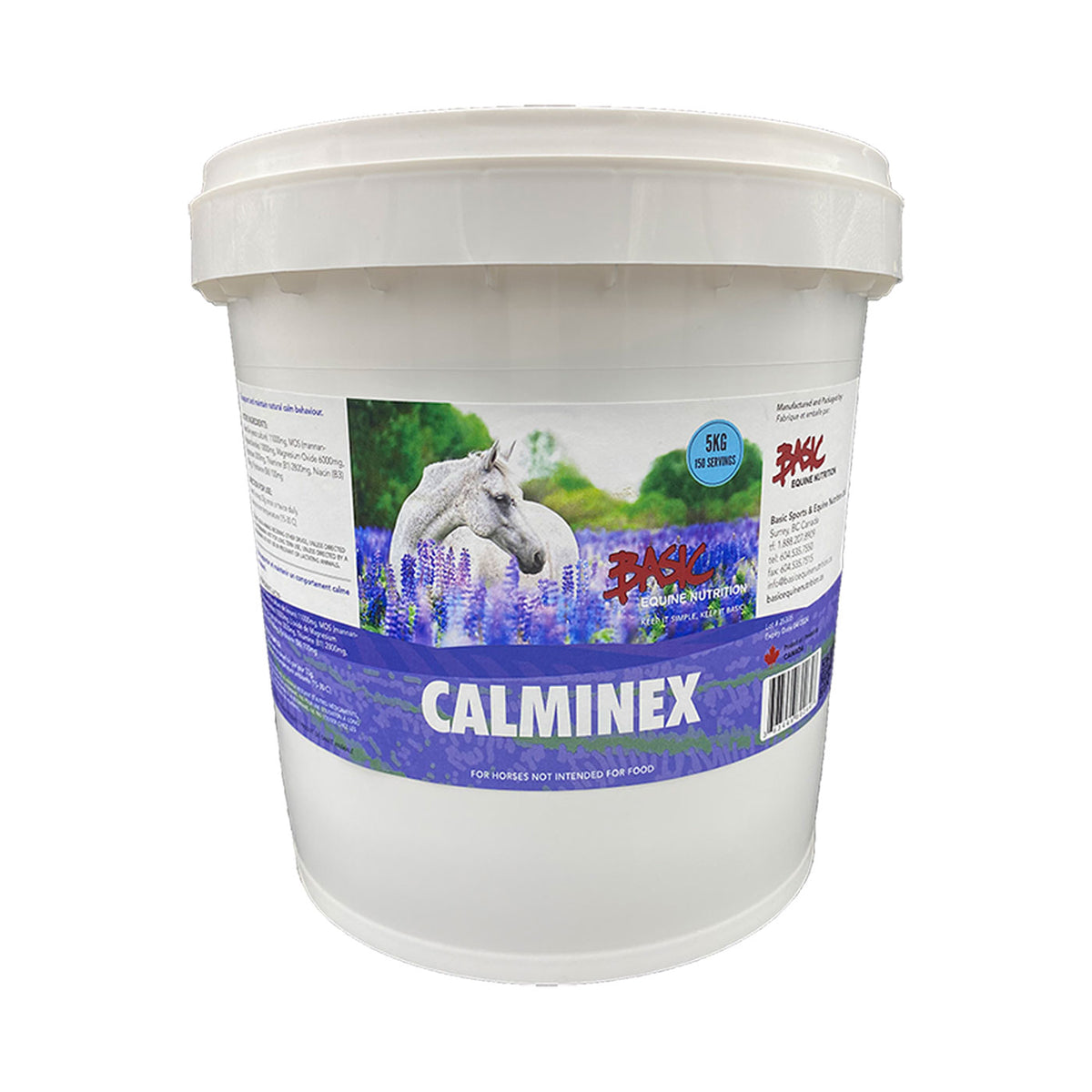 Basic Equine Nutrition Calminex 5 kg – Greenhawk Equestrian Sport