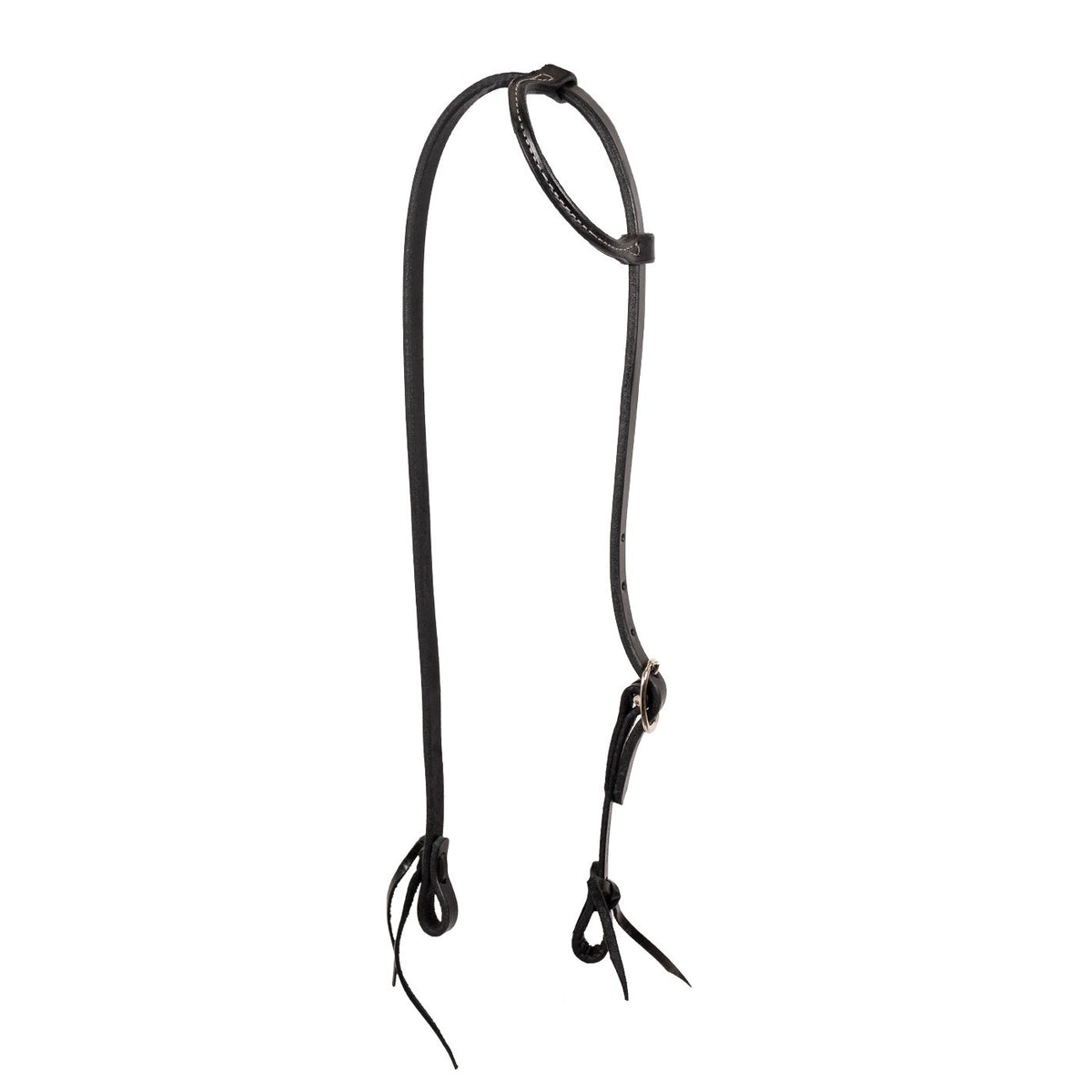 Western Rawhide Single Ply One Ear Headstall W/ Ties – Greenhawk ...
